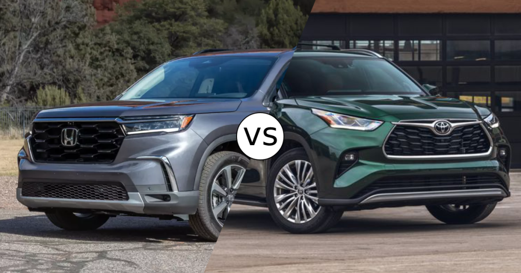 2023 Toyota Highlander vs 2023 Honda Pilot - Longo Toyota of Prosper Blog