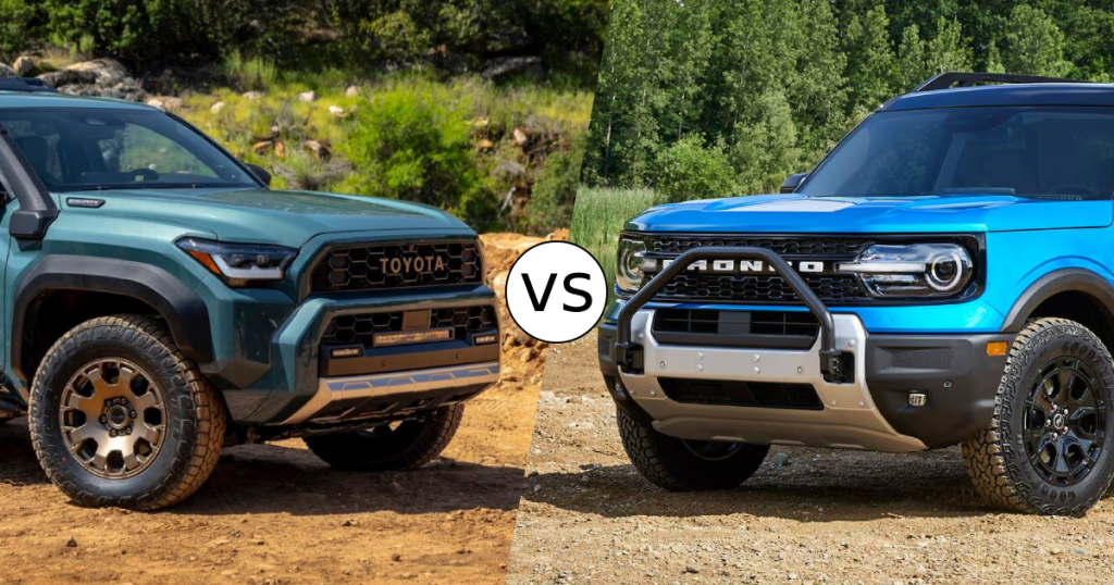 2025 Toyota 4Runner vs. Ford Bronco | Longo Toyota of Prosper
